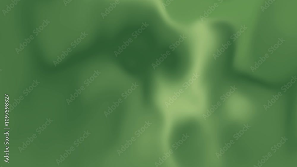 Abstract green animation with flowing light and energy, perfect for ...