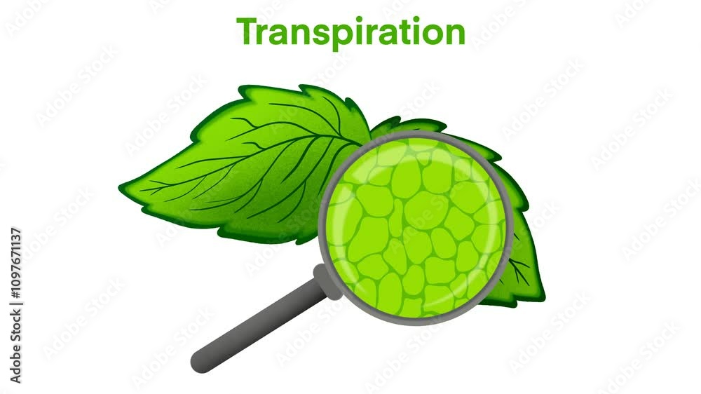 Transpiration is the loss of water vapor through leaf stomata, Stomata ... Transpiration is the loss of water vapor through leaf stomata, Stomata ...