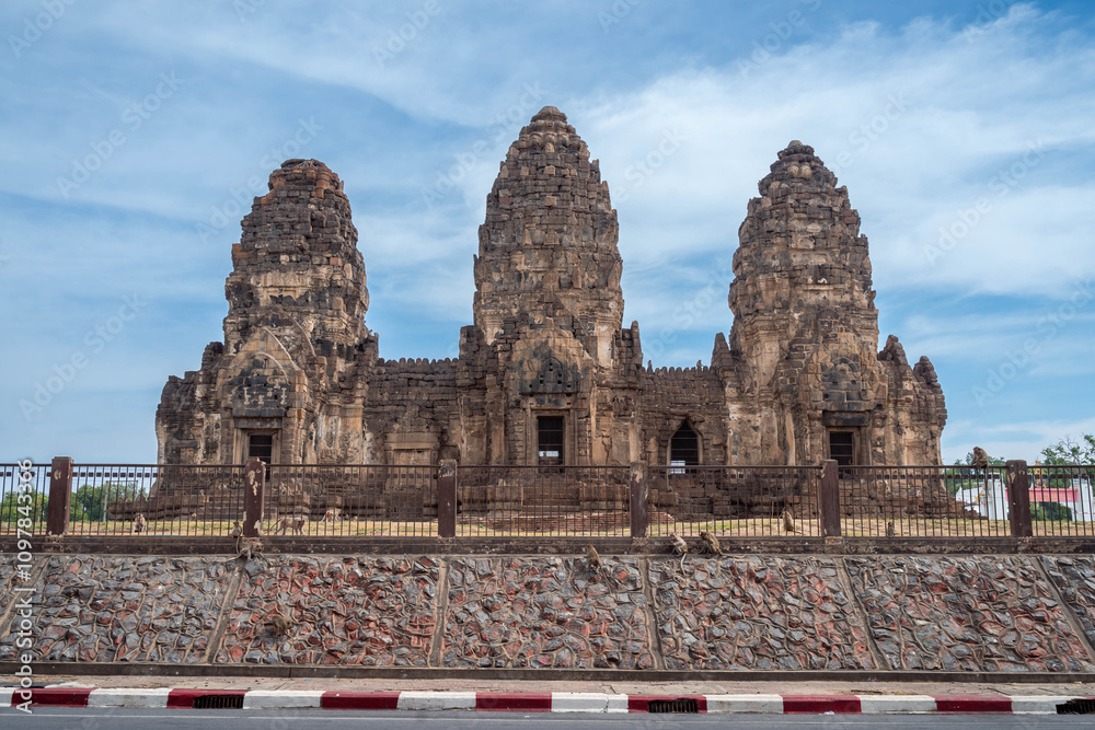 Phra Prang Sam Yot or Phra Prang Sam Yod is a 13th-century Angkorian ...
