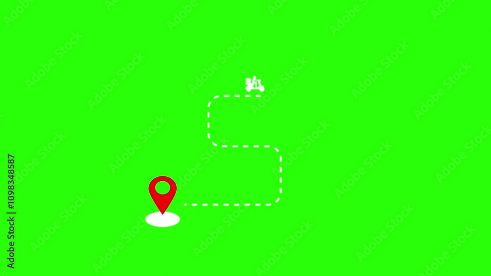 map point location map animated delivery delivery route travel location ...