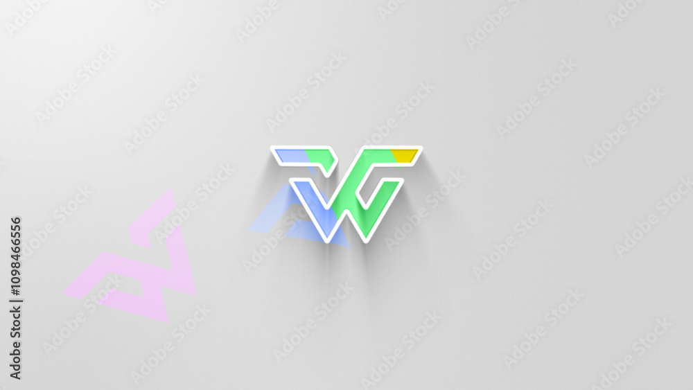LGTBI Pride Corporate Elegant Logo Reveal 90 1:1 16:9 9:16 Stock ...