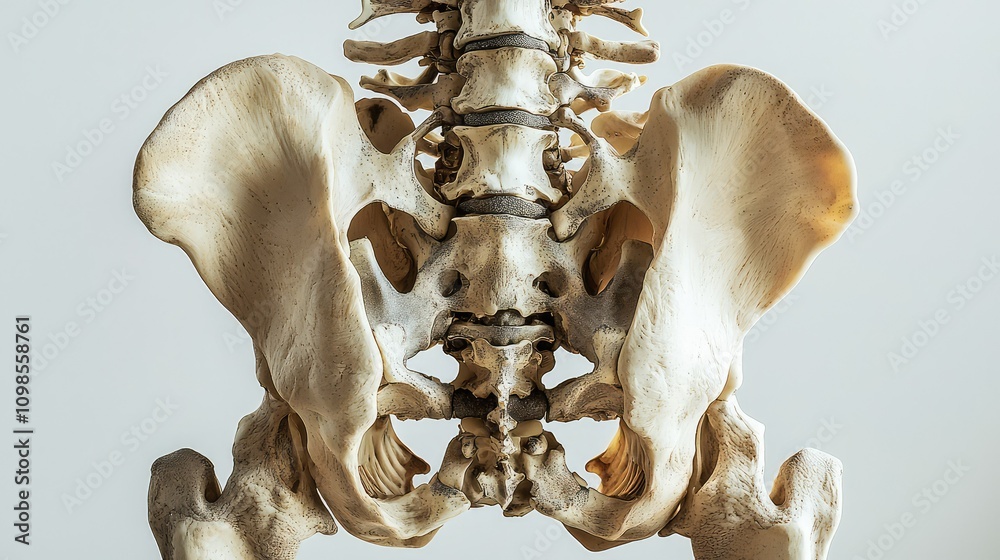 Detailed Anatomy of the Human Lower Back Focusing on Muscles and ...