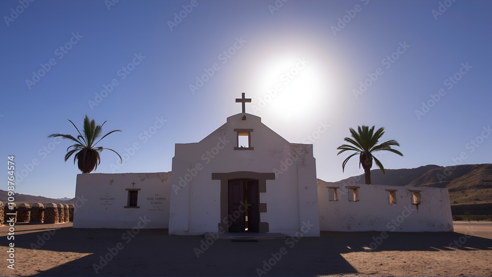 Mission San Ignacio Kadakaaman, founded by Jesuit missionaries in 1728 ...