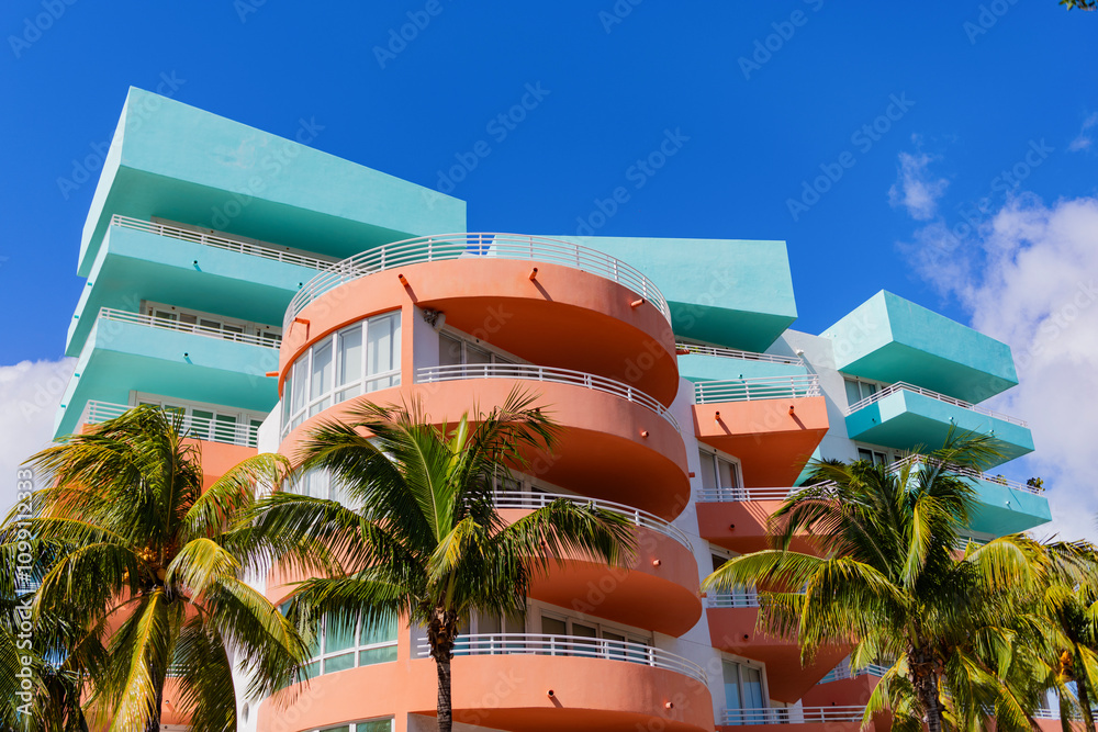 Art Deco building architecture. Architectural building. Art deco ...