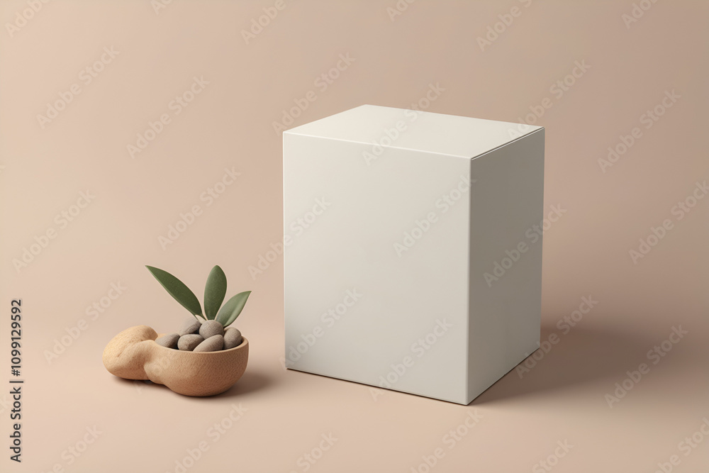Matte Finish Box Packaging Mockup with a Simple and Sophisticated ...