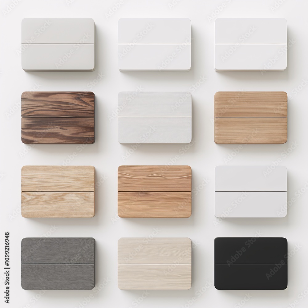 2409_017.An assortment of whole, dresser drawers,isolate, perfect top ...
