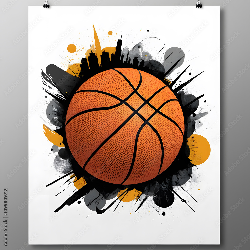 Exclusive design of 'basketball' image unique and stylish visuals for ...