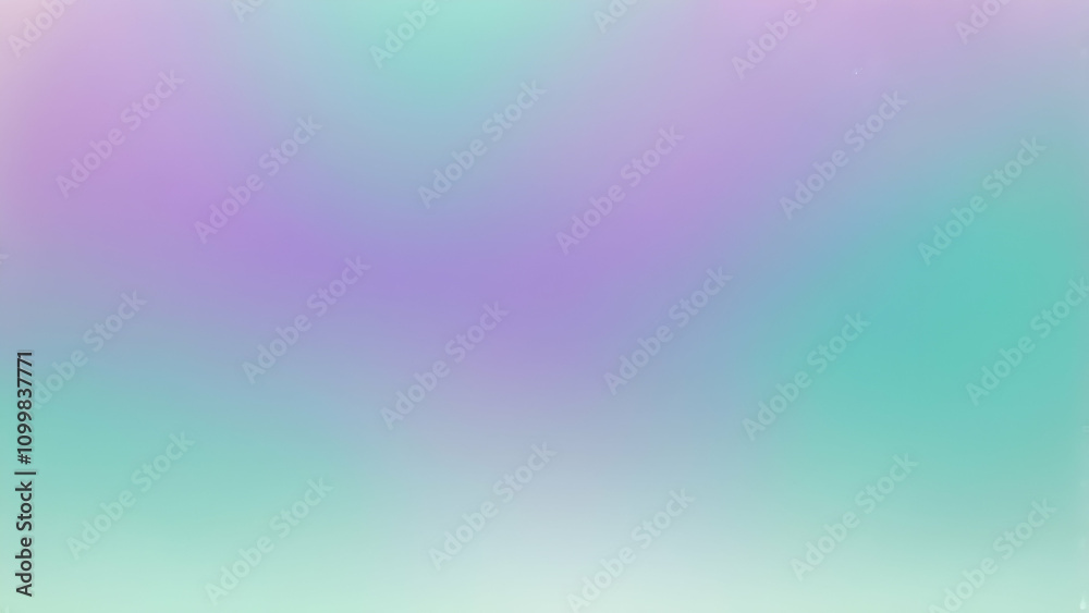 neon Lavender, Mint Green, Silver glowing gradient background, a soft ...