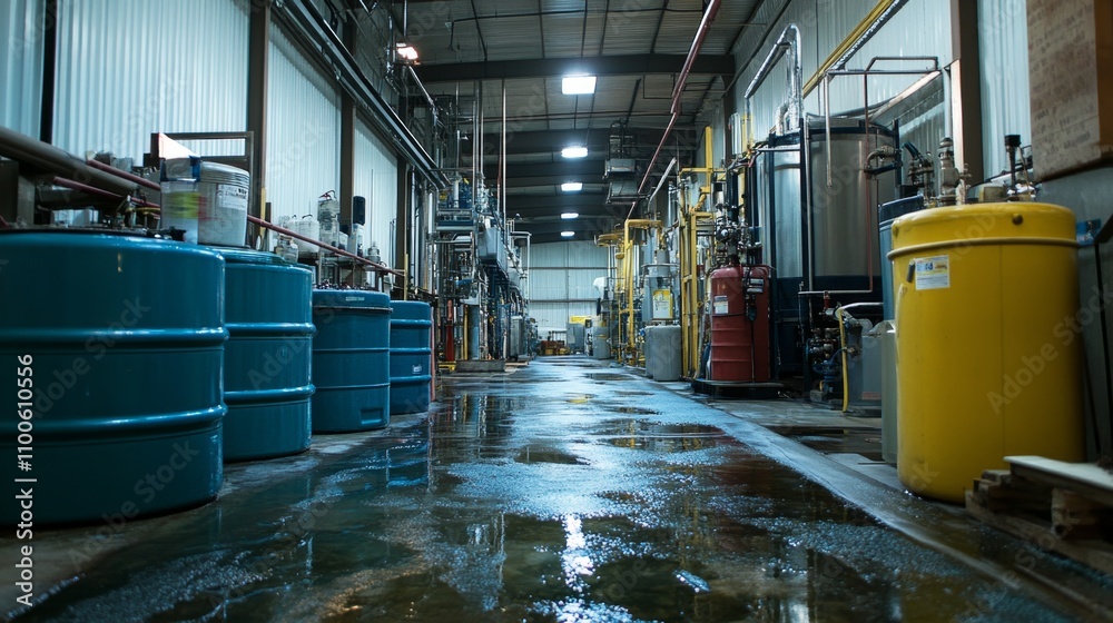 Biodiesel Refinery Producing Renewable Biofuel from Recycled Resources ...