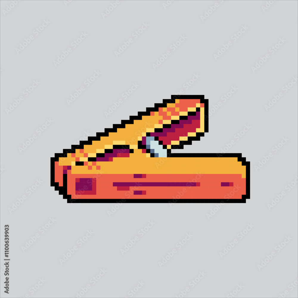 Pixel art illustration Clothes Pin. Pixelated Laundry Pin. Clothes Pin ...