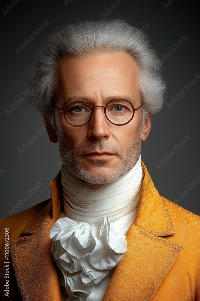 Ultra realistic portrait of the first member of a secretive world ...