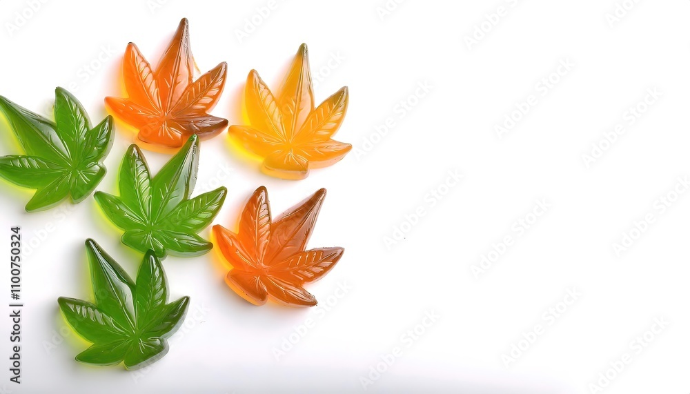 cannabis edible gummy or gummies, homemade or produced commercially ...