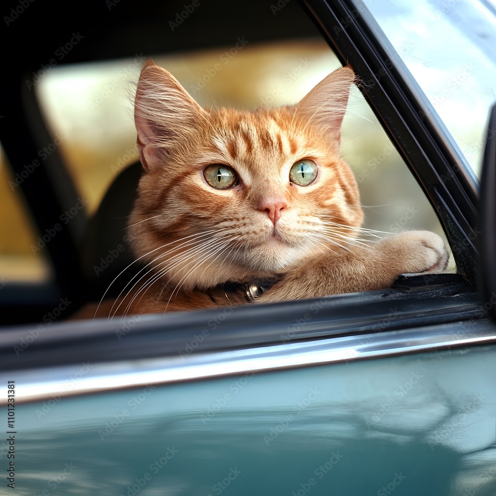 Car owners need to be careful when a cat is in the vehicle to prevent ...