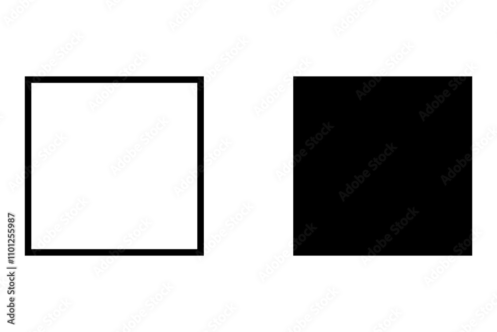 Regular And Irregular Polygons In Mathematics Vector Illustration Isolated On White Background