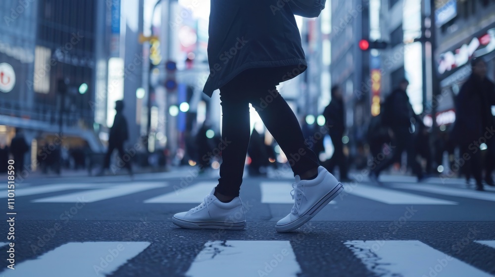 Pedestrian Crossing: A marked section of the road where pedestrians are ...