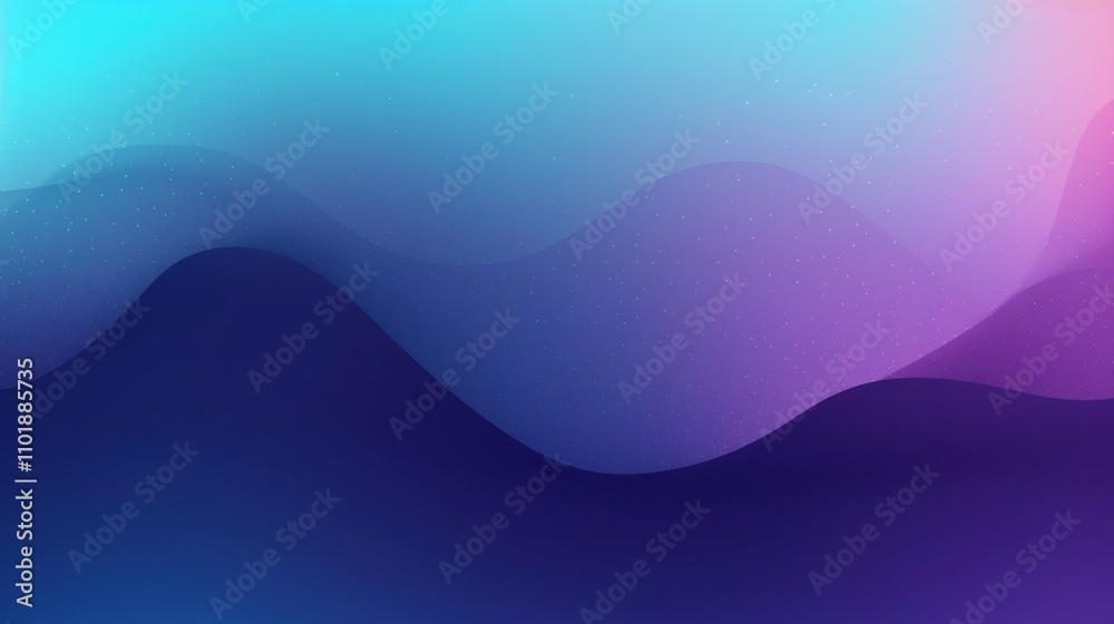 Abstract gradient background transitioning from rich purple to calming ...