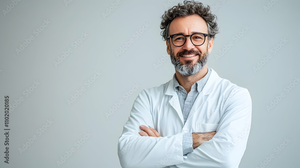 Doctor portrait hospital environment half body image professional ...