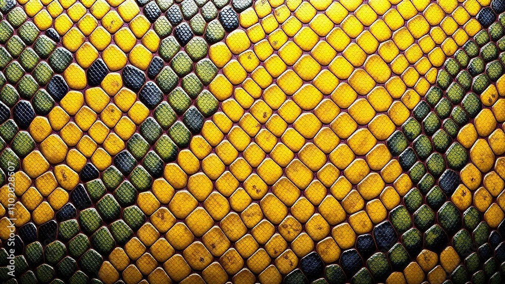 Snake skin pattern with scaly texture and color variation, scaly ...