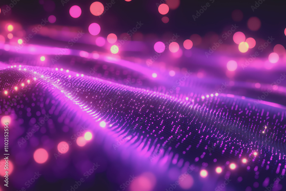 Technology abstract background in color space with high resolution ...