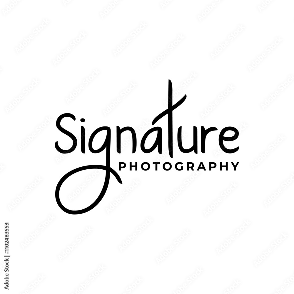 Handwritten Signature photography Font Calligraphy Logotype Script Font ...