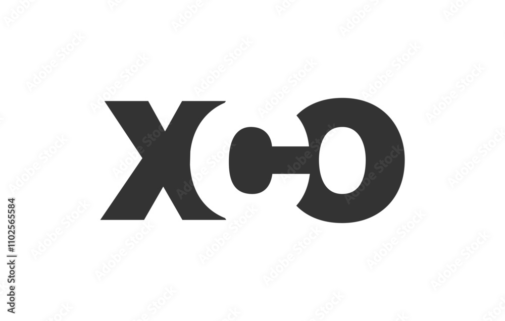 XCO bold and unique editable font logo for tech startups, consulting ...