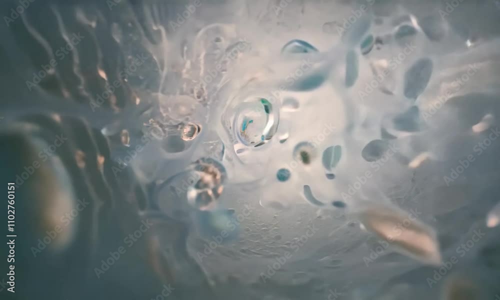 Generative ai motion animation of a FPV fly through a tunnel of ...