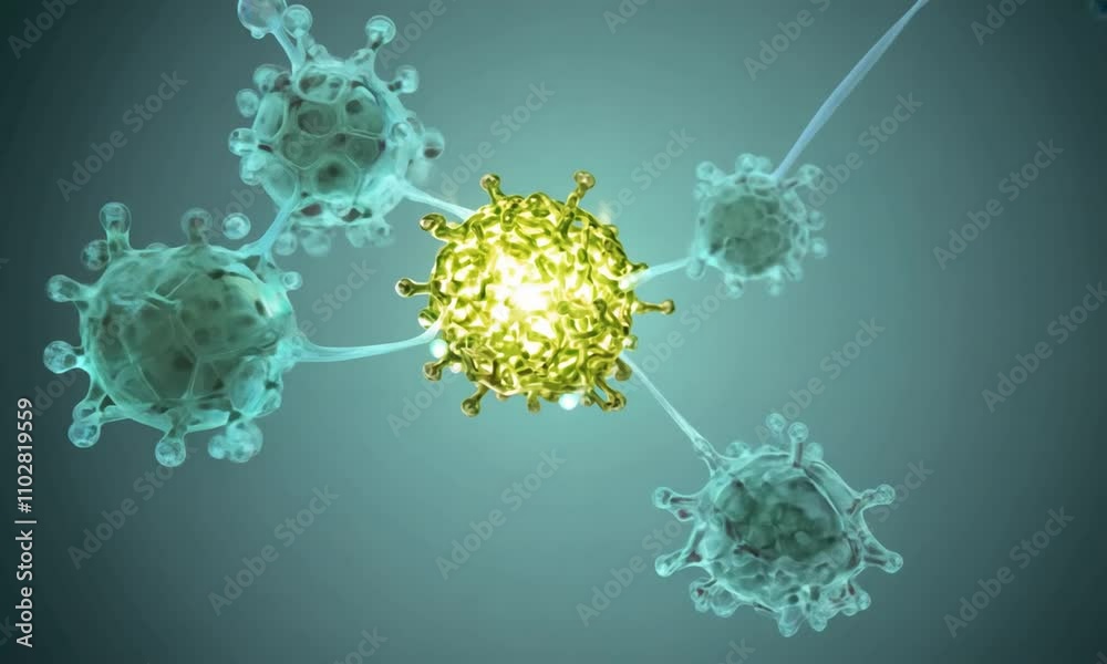 Molecular Dance: Antibiotic Interactions under the microscope depicting ...