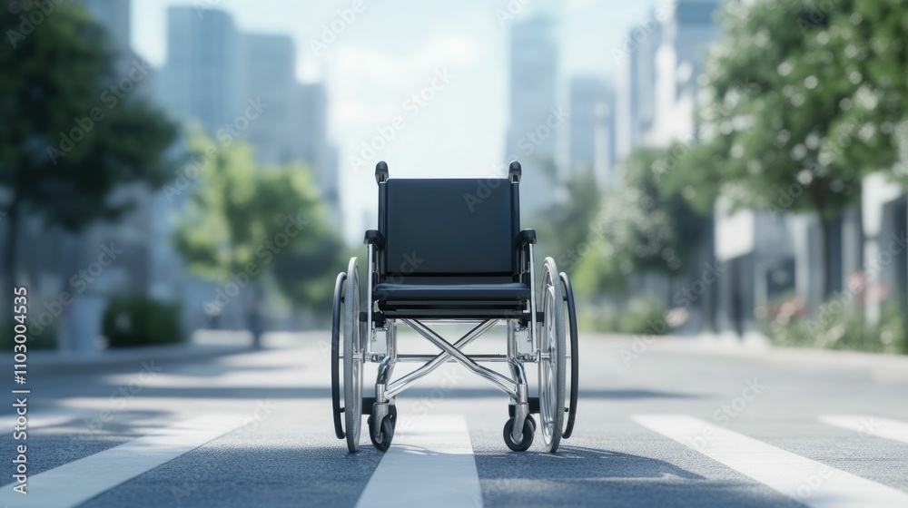 Wheelchair User Navigating Urban Challenges for Disability ...