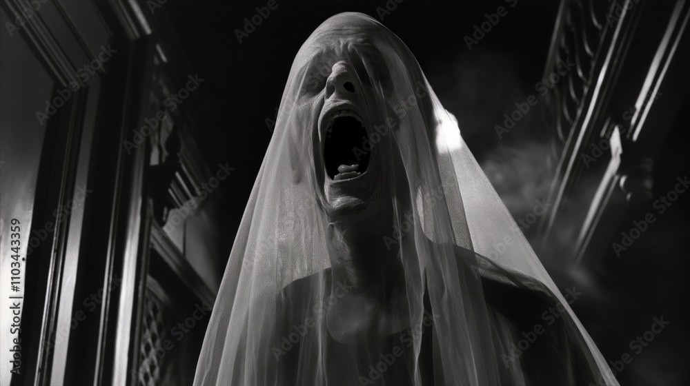 scream, horror, noir, movie, vintage, ghost, antique, ancient, old ...