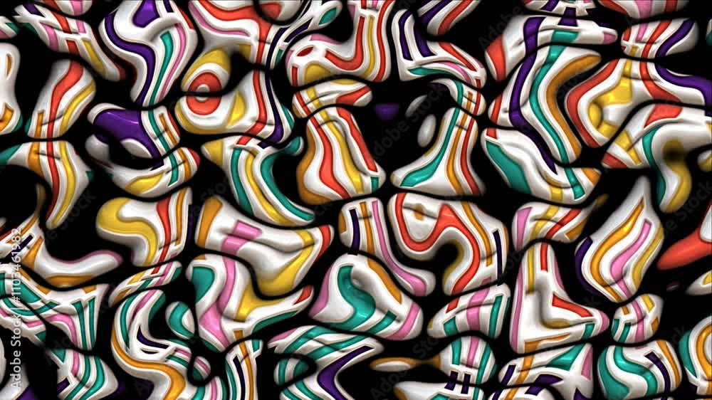 Creative design of 3d background with Colors and Liquid gradients ...