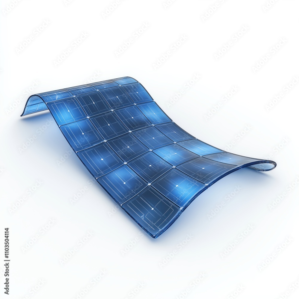 2030 Flexible Transparent Solar Panel – Ultra-thin, bendable solar ...