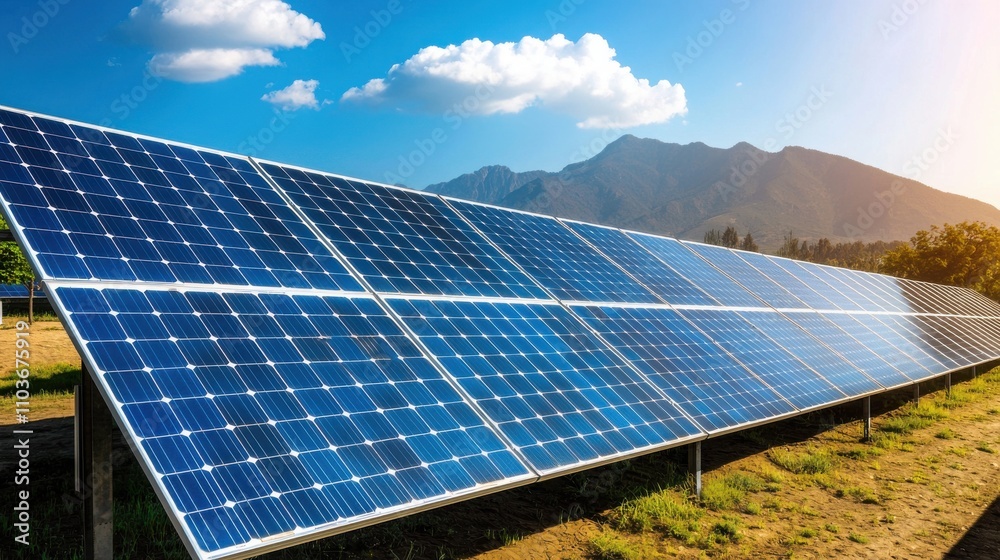 Solar panel installation renewable energy site environmental resources ...