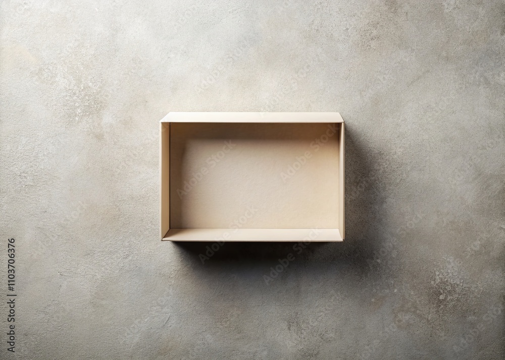 Minimalist Rectangular Box Mockup for Elegant Product Presentations and ...