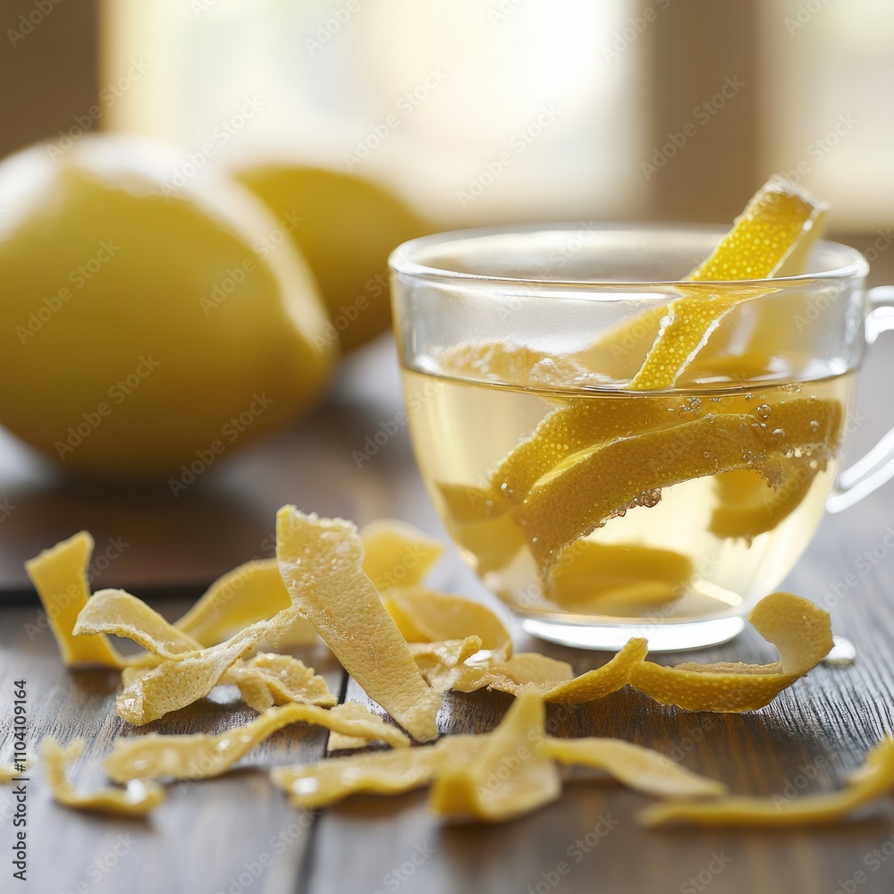 Lemon Peel Tea**: Boil dried lemon peels in water for a zesty, immune ...