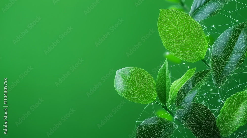 A hyper-realistic AI-created background with an ESG banner highlighting ...