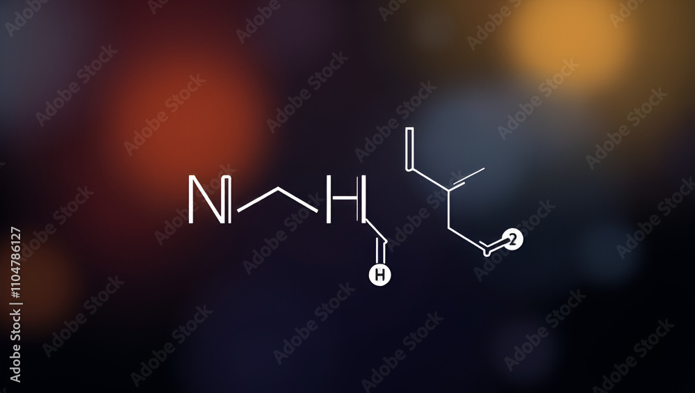 Photo & Art Print Maltose, malt sugar, chemical structure, javier