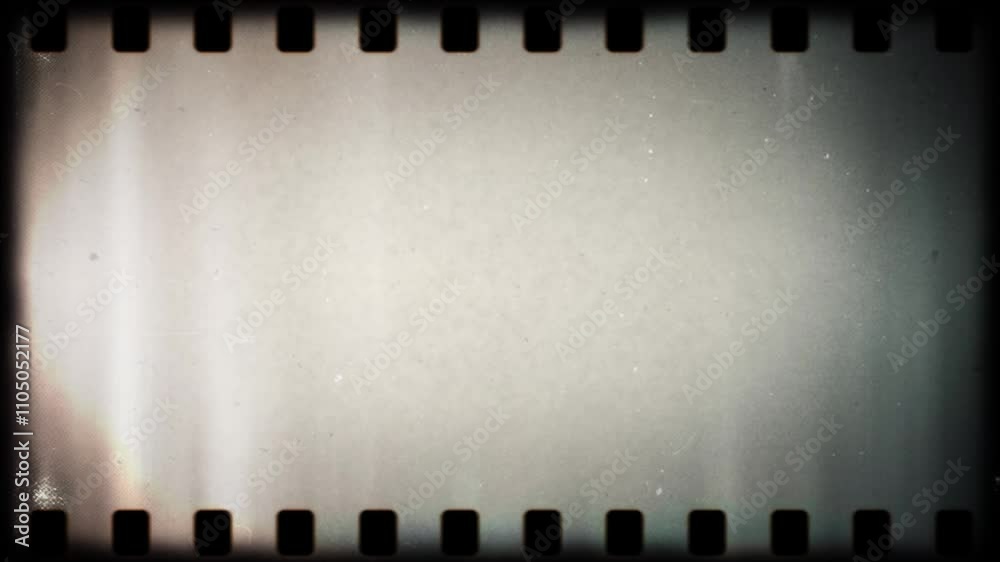 Old Film Frame Overlay, Aged Film Texture, Nostalgic Video Effect ...