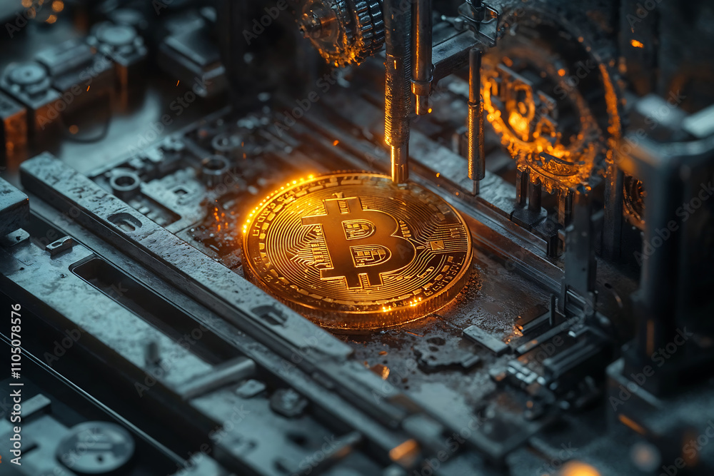 Creating a digital representation of cryptocurrency in a technological ...