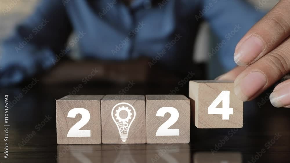 2025, year, change, black, light bulb, Business, Idea, Creative ...