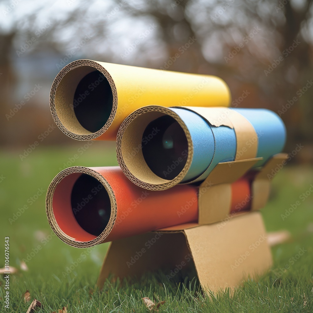 Make a Telescope**: Create a simple telescope with cardboard tubes and ...