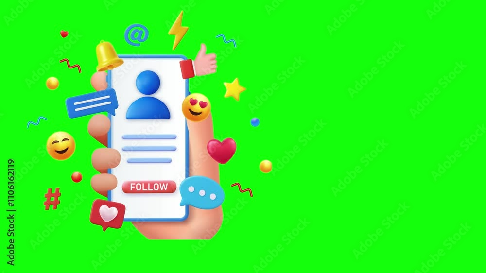 Fountain of social media icons, rising up, social networking background ...