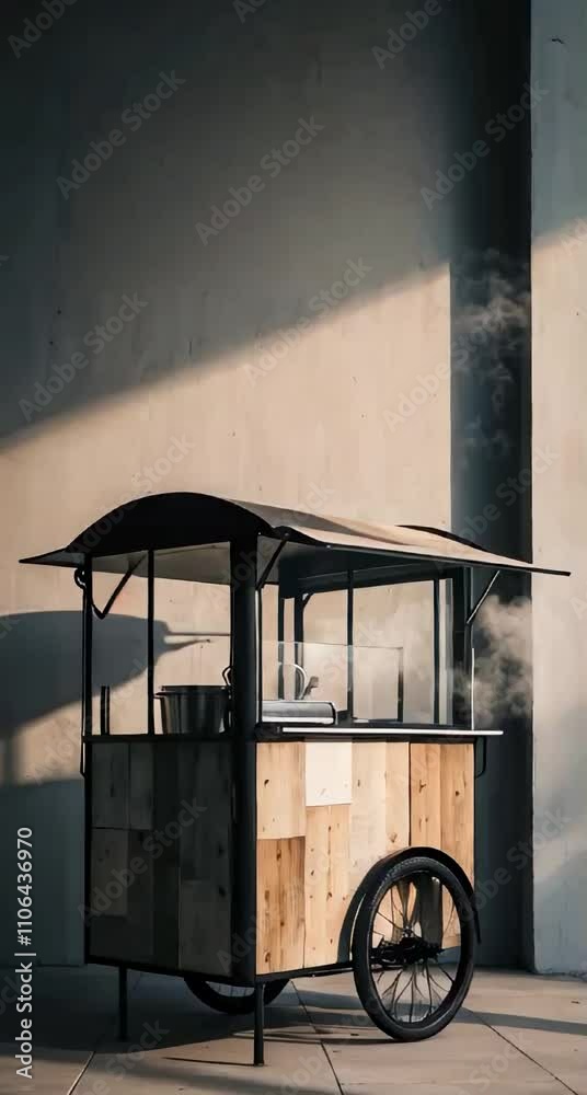 A moody and evocative minimalist style captures the essence of a modern ...