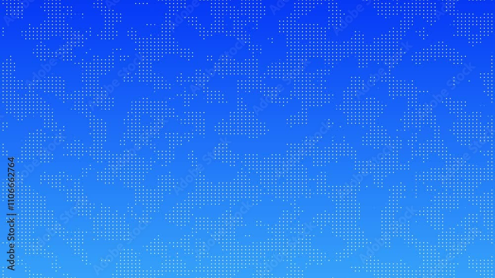 Animated texture background. Dust, grain, grit cyberpunk dots grid ...