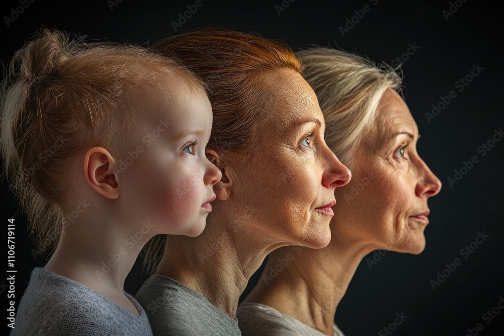 Aging journey: a portrayal of a female persona reflecting the changes ...