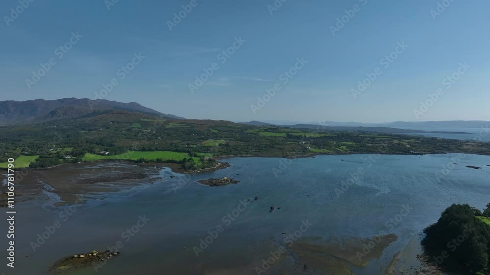 Adrigole Harbour, Beara Peninsula, County Cork, Ireland, September 2024 ...
