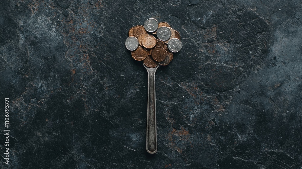 Money management practices home office visual guide dark surface top ...