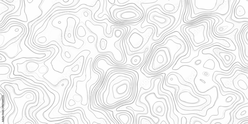 wave Line topography map. World Map Vintage Old-Style. Topographic ...