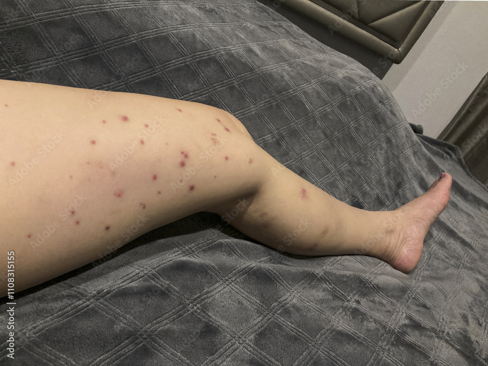 Skin symptoms such as allergic rashes, bumps, rashes, redness, itching ...