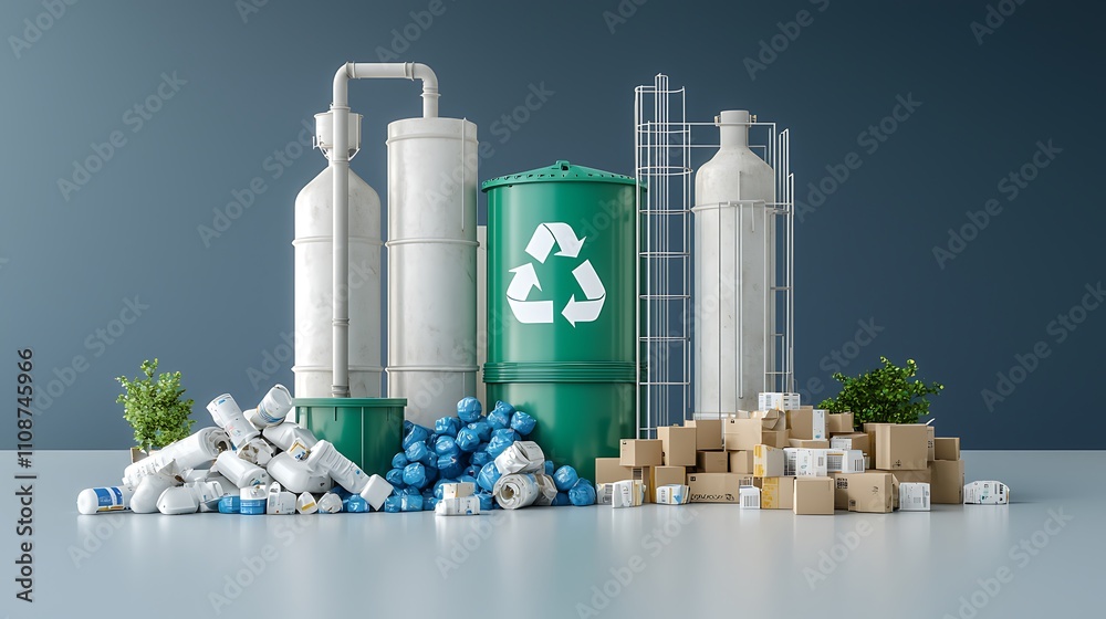 Recycling initiative in urban areas highlights eco-friendly practices ...