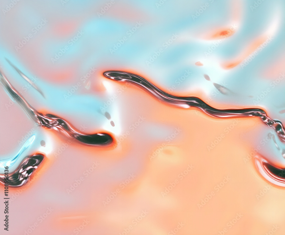 Liquid Backgrounds in Abstract and Delicate Shades – Soft Fluid Art ...